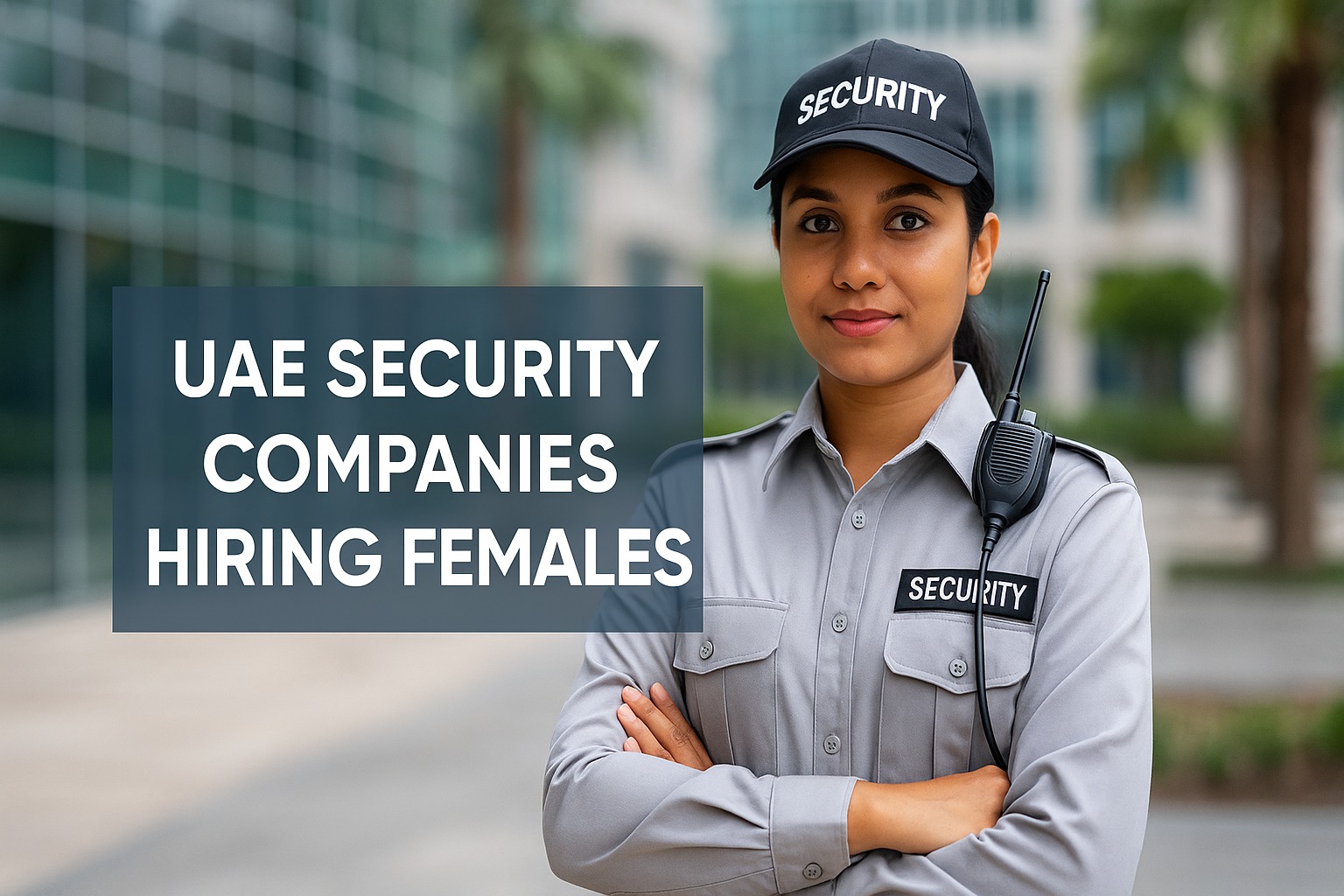 UAE Security Companies Hiring for Females