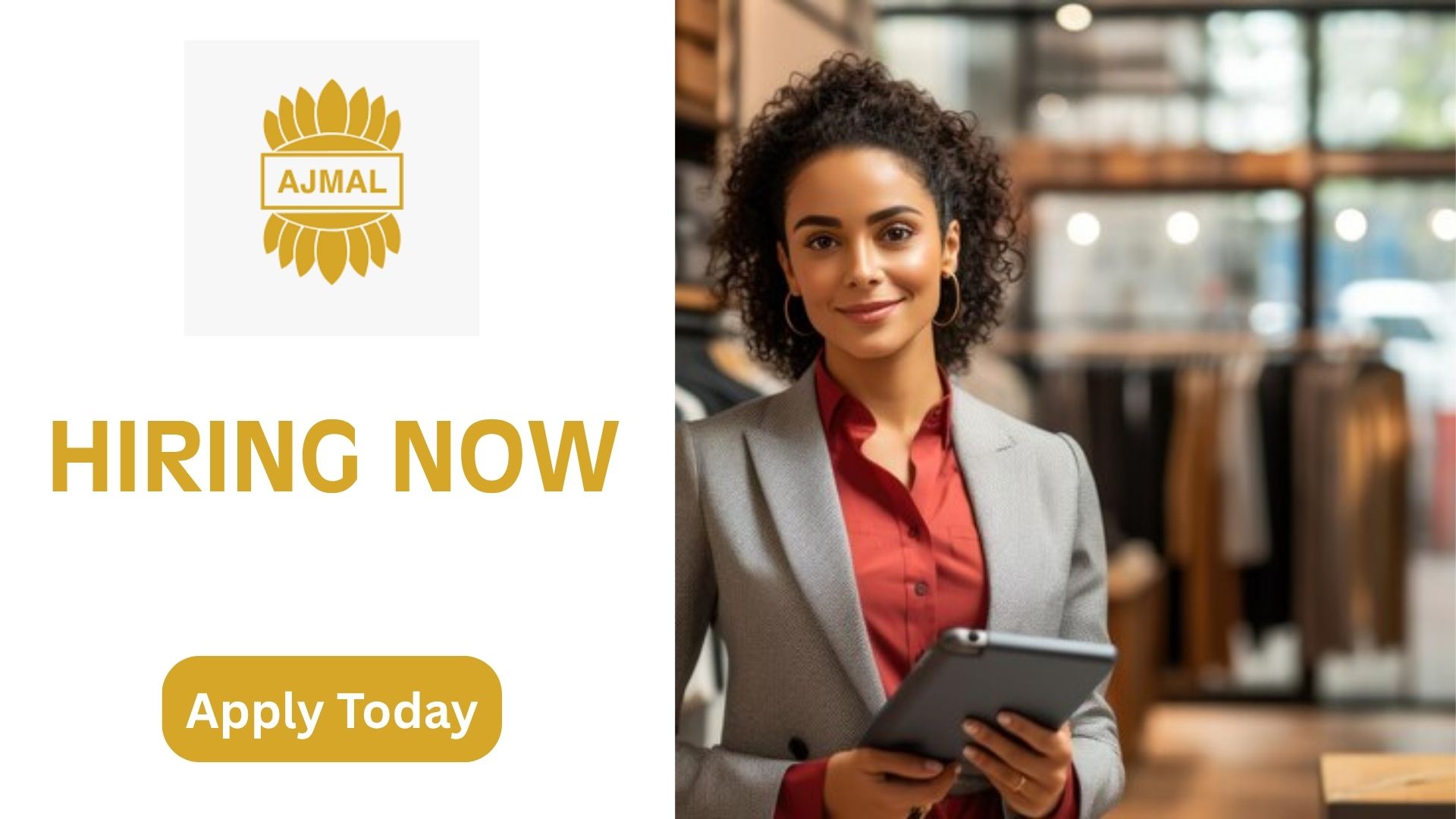 Ajmal Perfumes Hiring for Multiple Positions