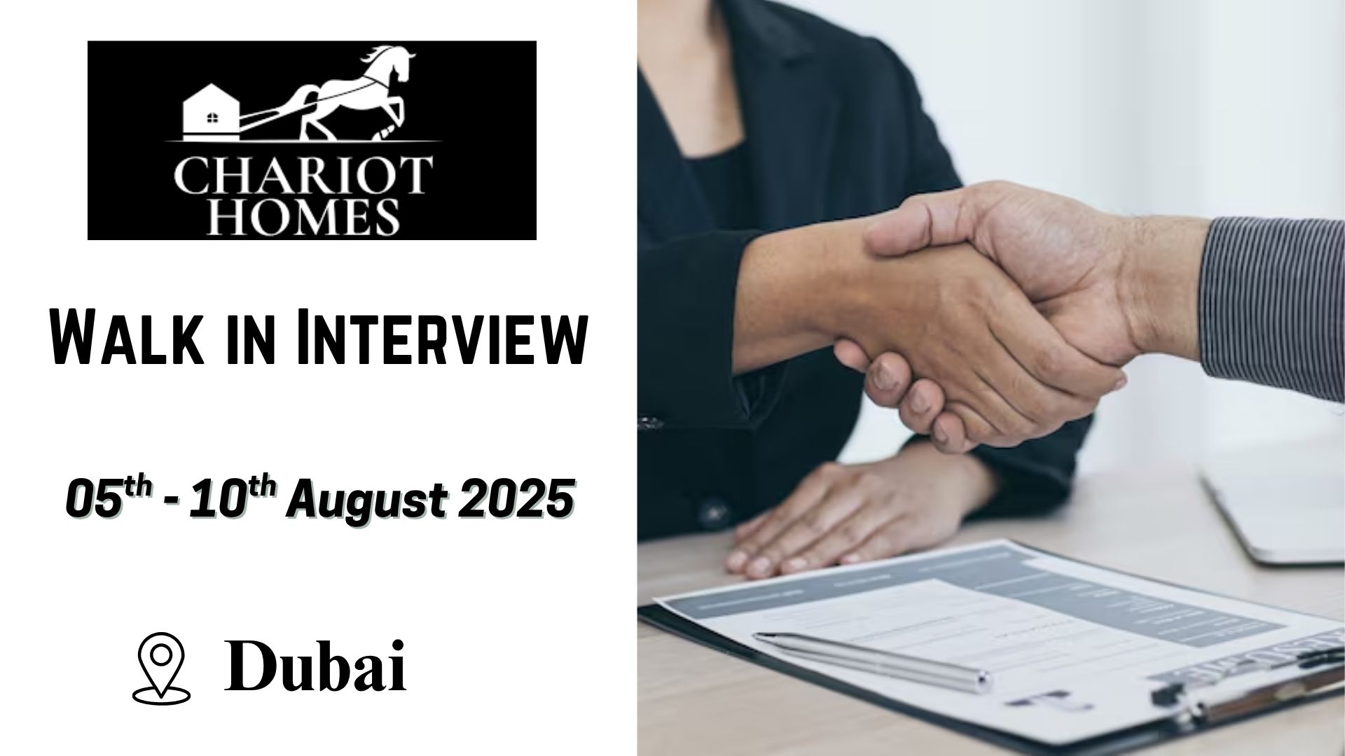 Chariot Homes Real Estate Walk in Interview